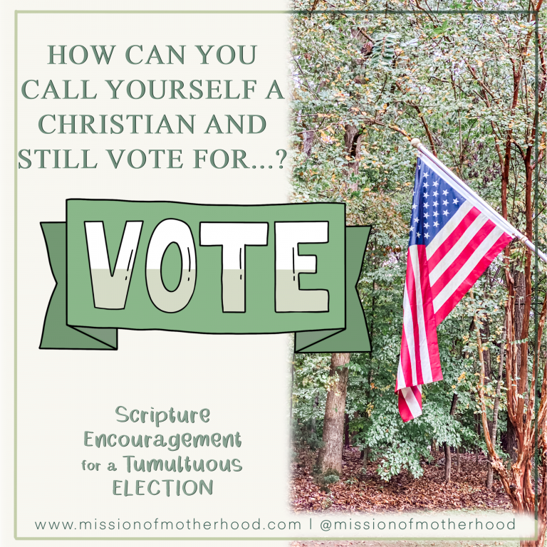 How Can You Call Yourself A Christian And Still Vote For...? - Mission ...